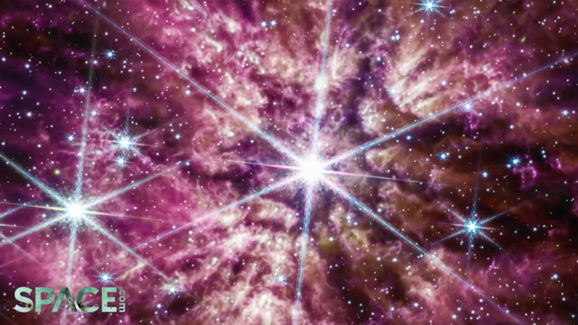 Wolf-Rayet star - James Webb Space Telescope footage