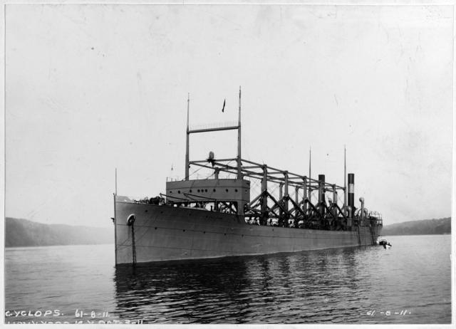 In 1918, a massive Navy ship, its secretive cargo, and 300 men vanished ...