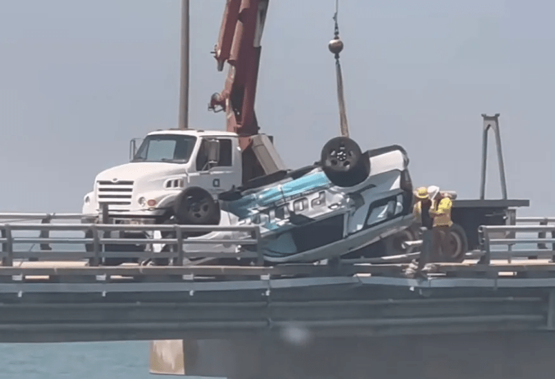 Medical emergency caused police cruiser crash on CBBT, according to ...