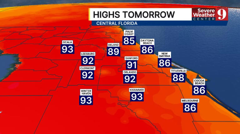 Typical rainy season weather pattern returns by Thursday