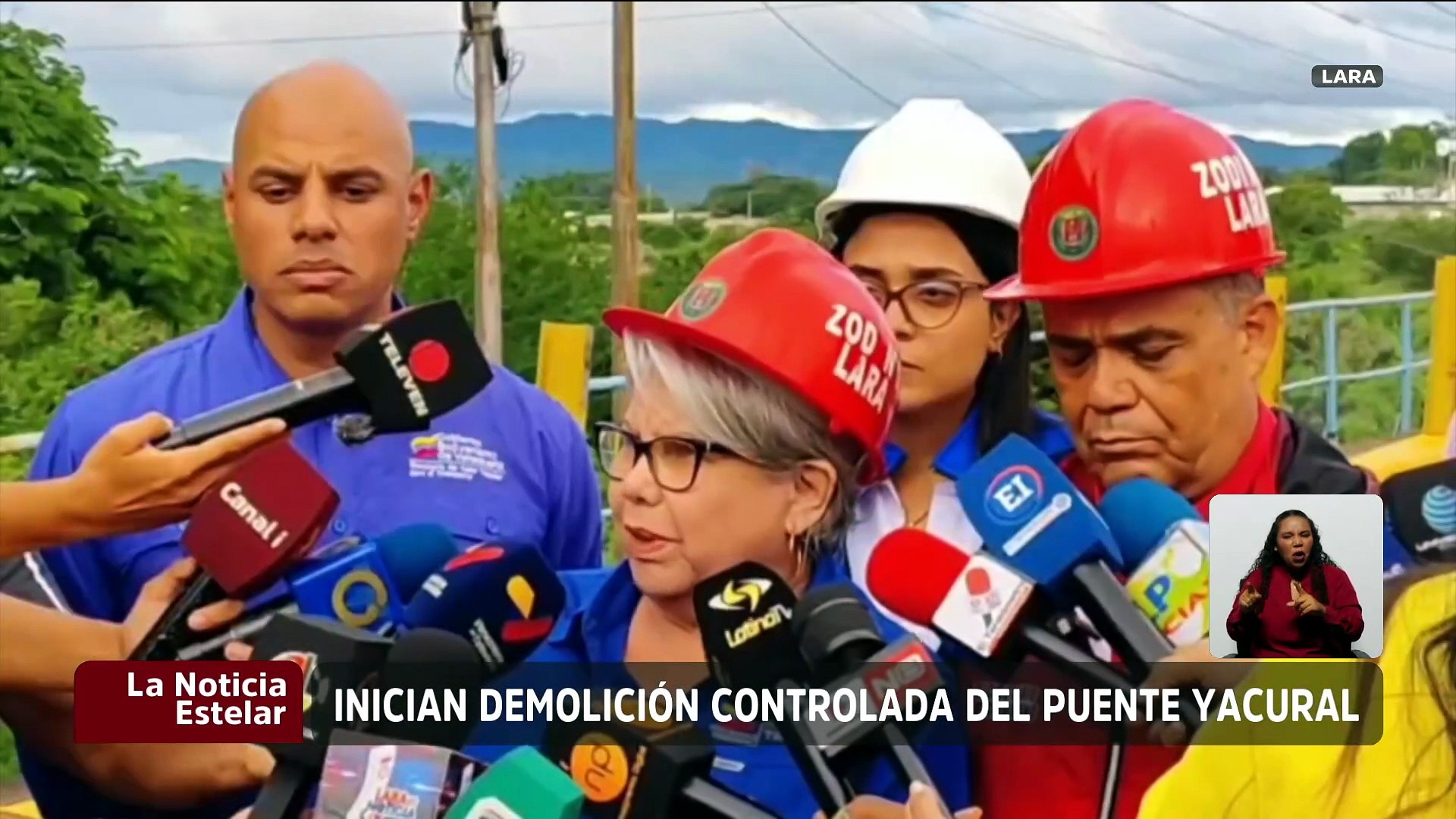 Inician demolición controlada del puente Yacural en el sector Santa ...