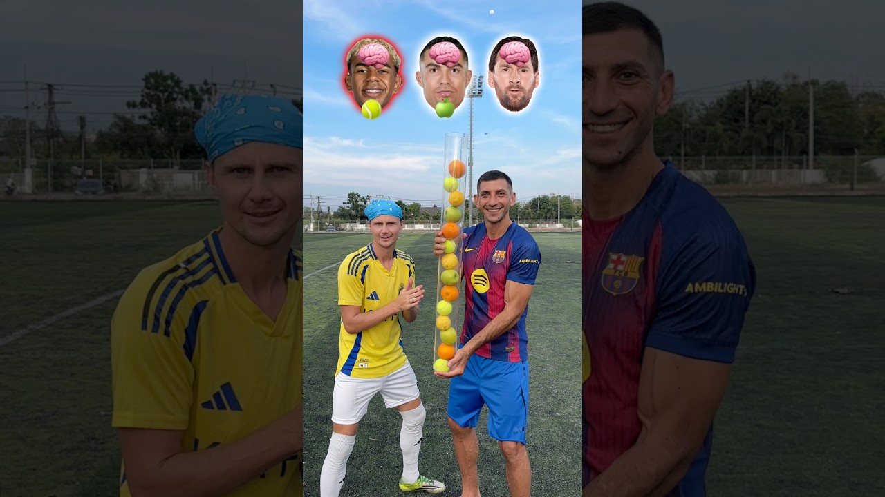 🧠🙈 IQ fruit challenge | Why did Messi win? 🤔