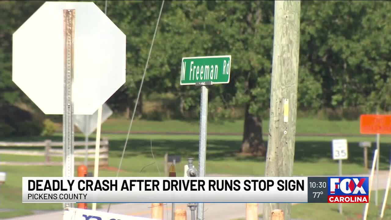 Coroner identifies man troopers say crashed through stop sign in Upstate