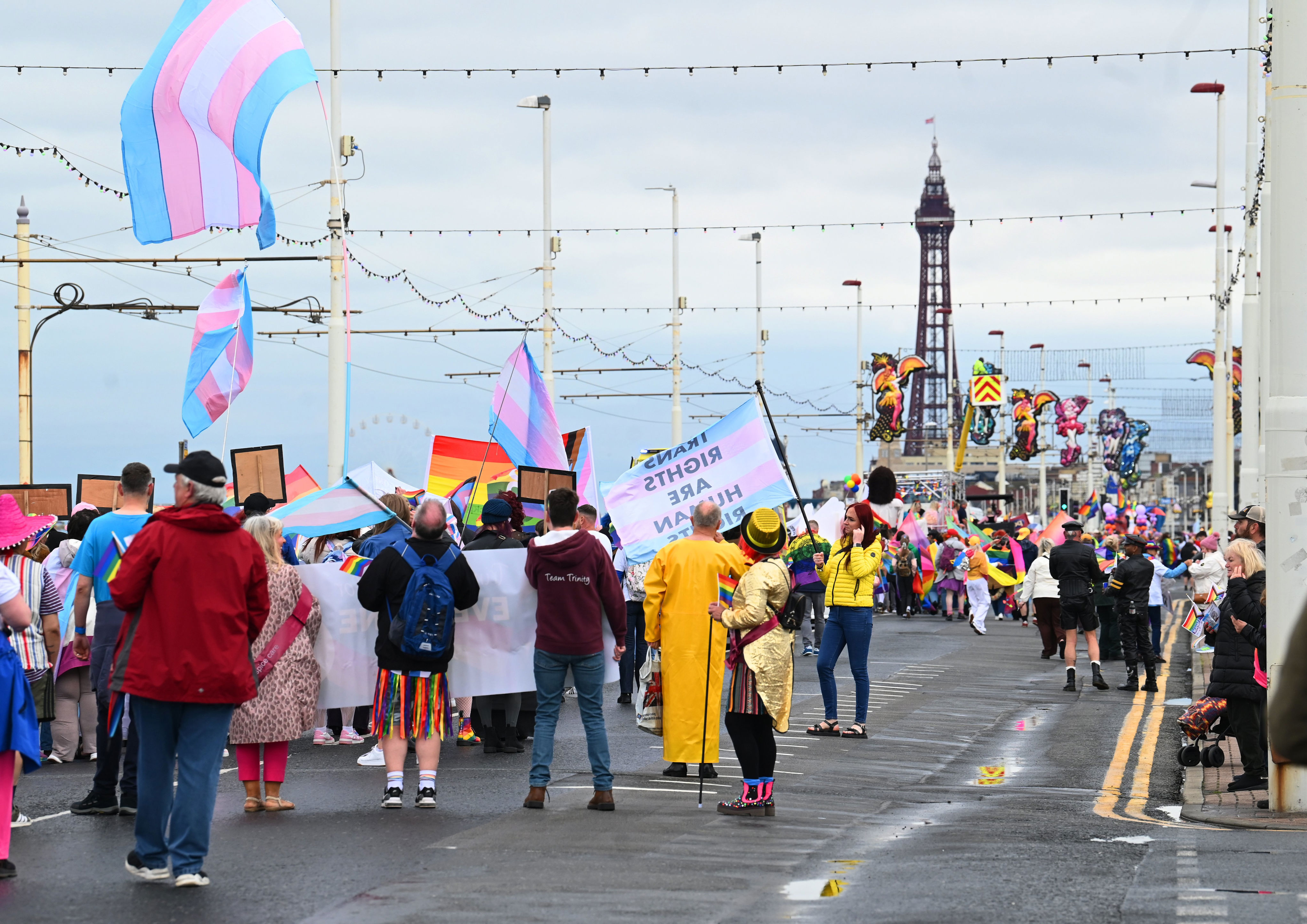 18 colourful pictures from Blackpool Pride’s 20th anniversary parade