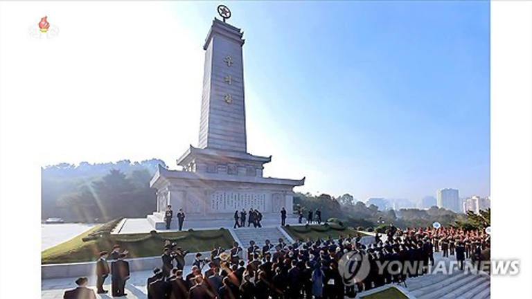 中지도자, 방북 때마다 '혈맹 상징' 금수산궁전·우의탑 방문