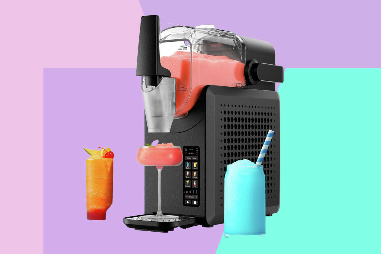 It's way too hot out not to have a slushie machine