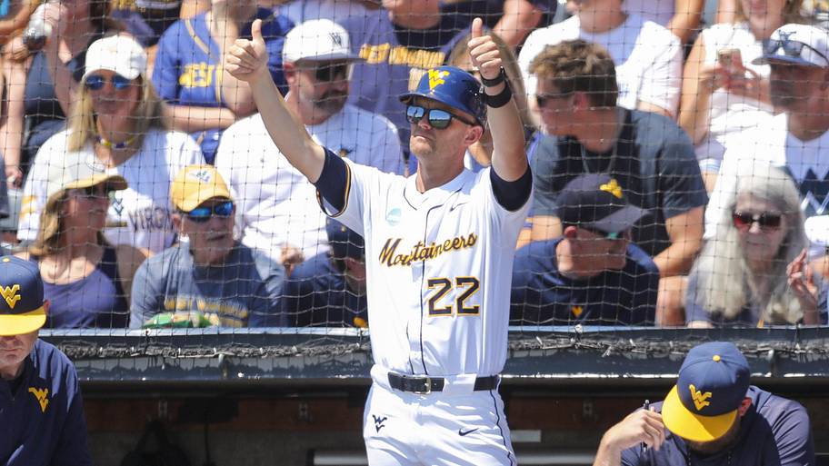 Steve Sabins shares heartfelt reaction as WVU advances to College World ...