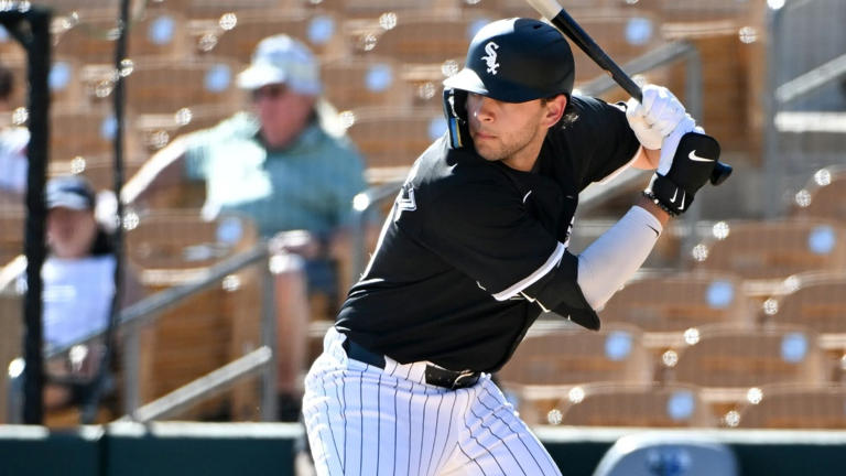 Baptism by fire! White Sox prospect launches 428-foot rocket for first ...