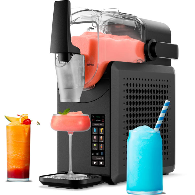 It's way too hot out not to have a slushie machine