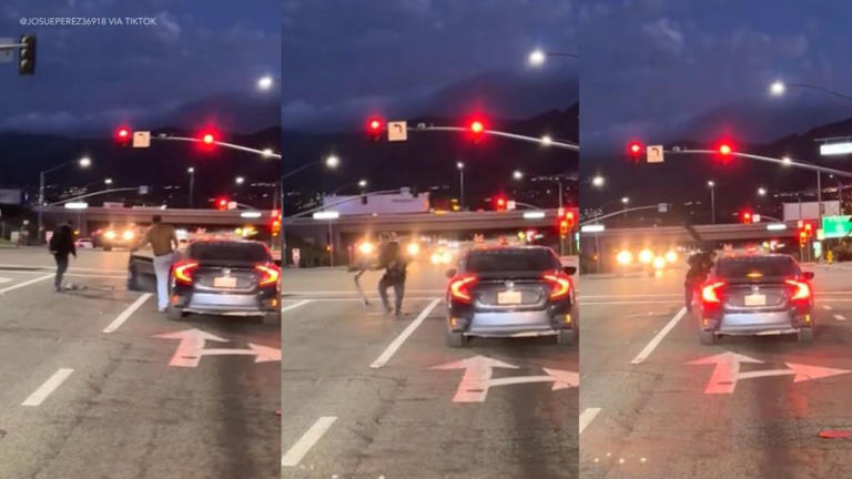 Viral video shows road rage confrontation between driver, scooter rider ...