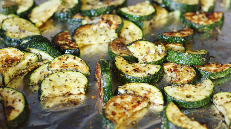 The pantry staple that makes roasted zucchini satisfyingly crunchy