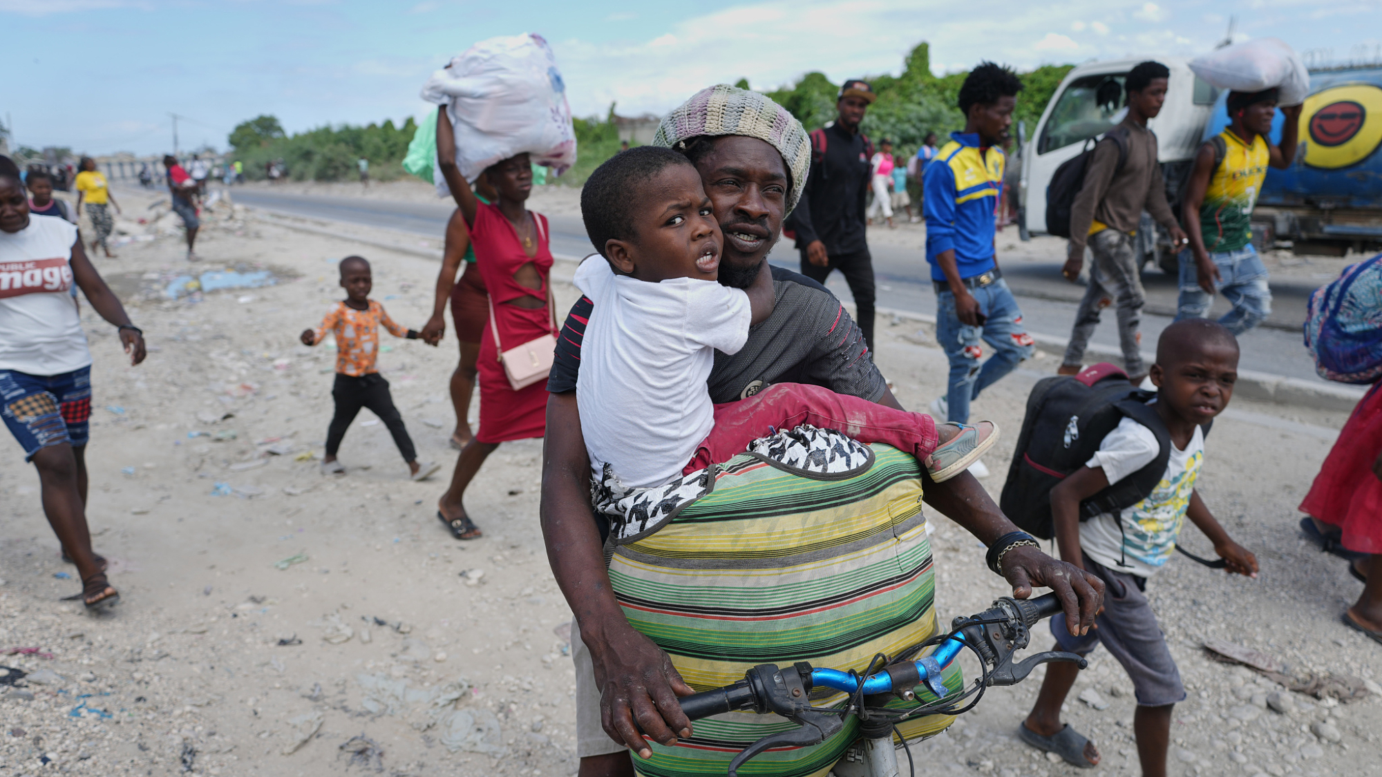 国際移民機関（IOM）、ハイチの暴力激化で150万人が避難民に