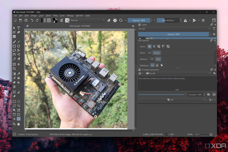 Krita's AI plugins do what Photoshop charges $120 a year for, and the ...