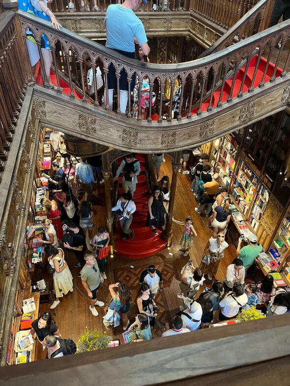 I went to the world's most beautiful bookshop and was instantly caught ...