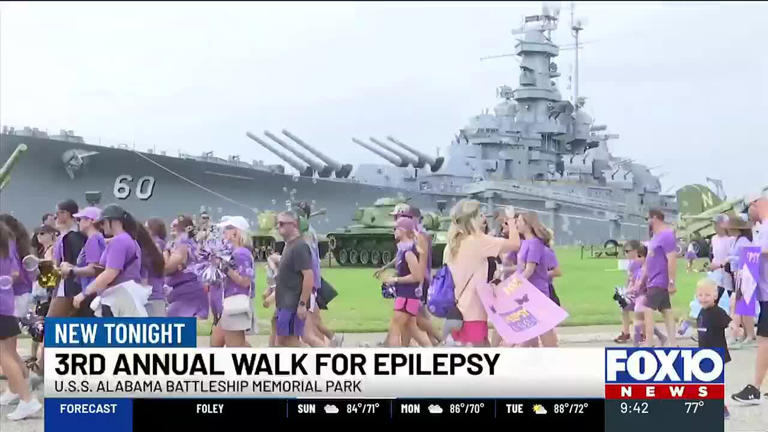 Walk for epilepsy draws supporters to Battleship Memorial Park