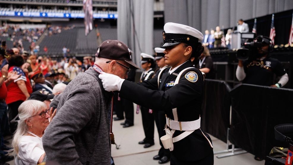 Day of gratitude event at Allegiant Stadium to honor veterans, first ...