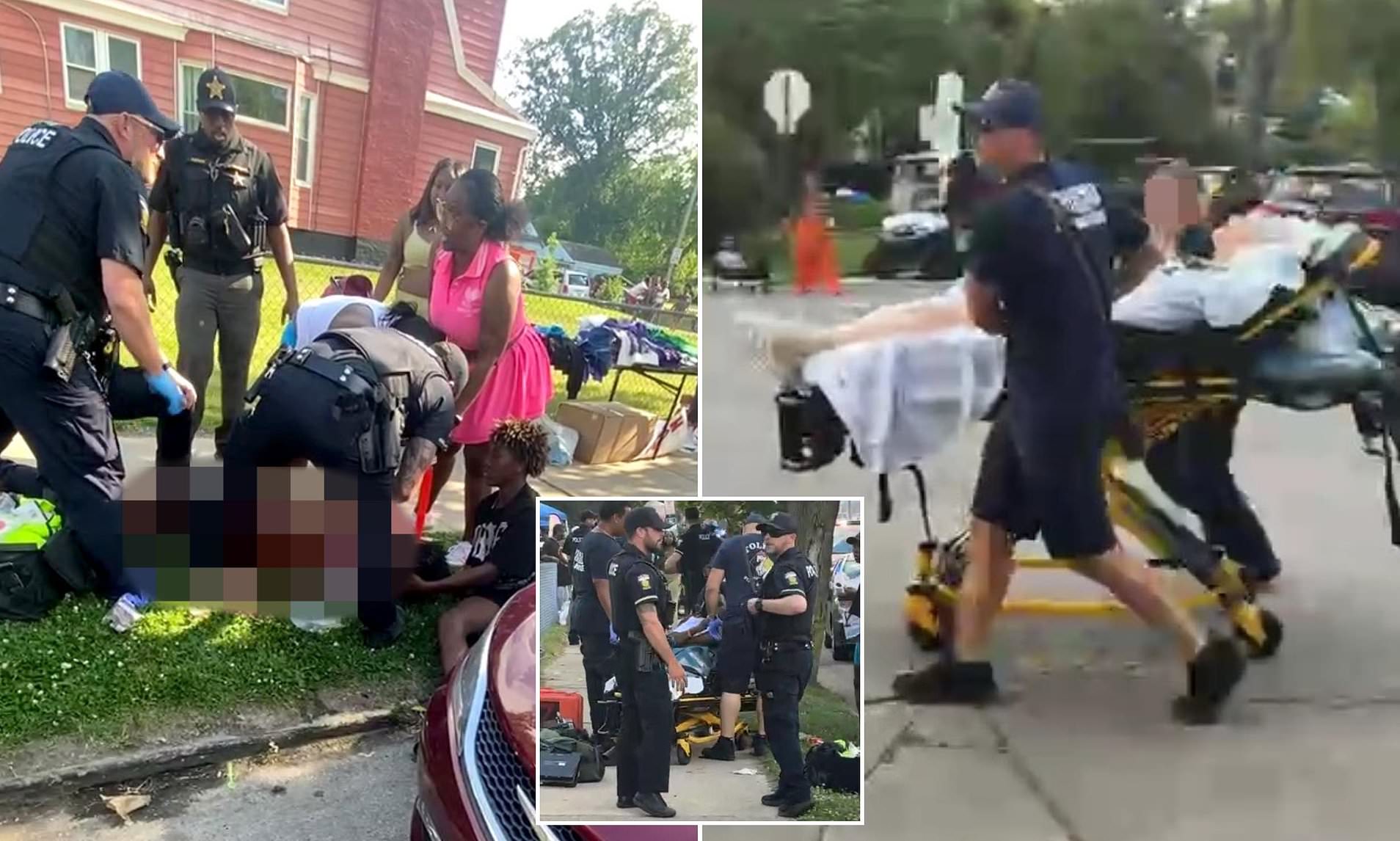 Multiple victims shot near festival as attendees run for their lives ...