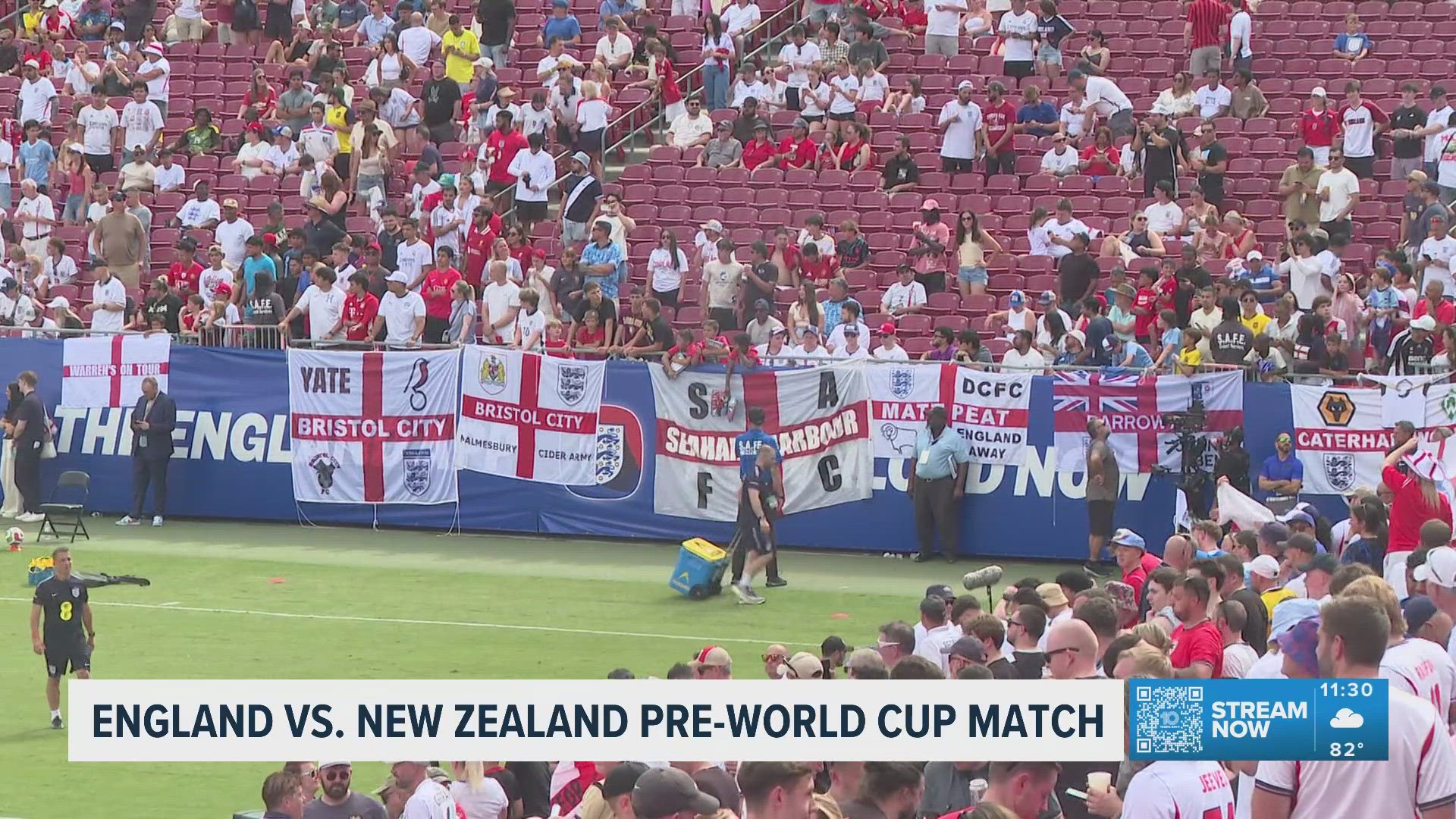 England beats New Zealand 1-0 in pre-World Cup friendly match at ...
