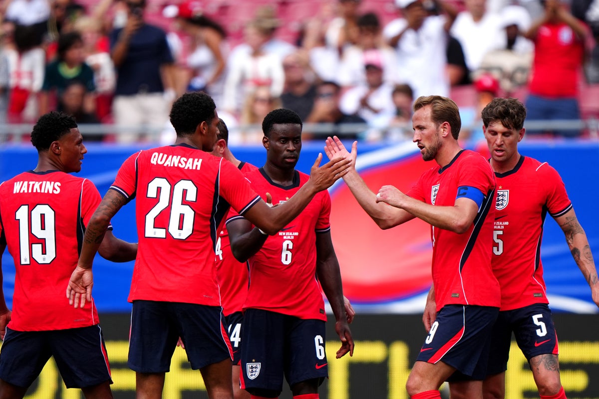 Kane goal gives England victory in labourious World Cup warm-up