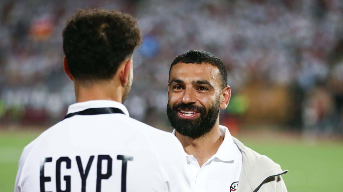 Why is Mohamed Salah not playing tonight for Egypt vs Brazil?