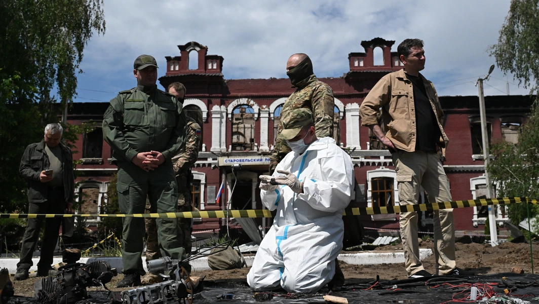 Russian defences intercept hundreds of Ukrainian drones in major escalation