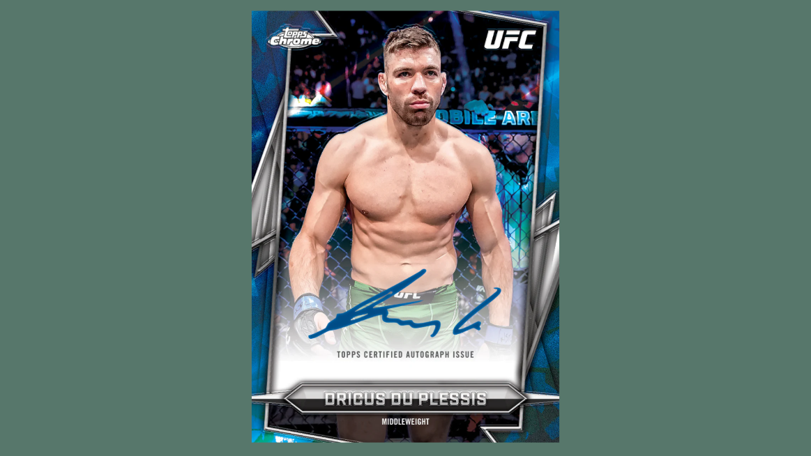 UFC trading cards new releases June 2026: Fight Night & Champion parallels