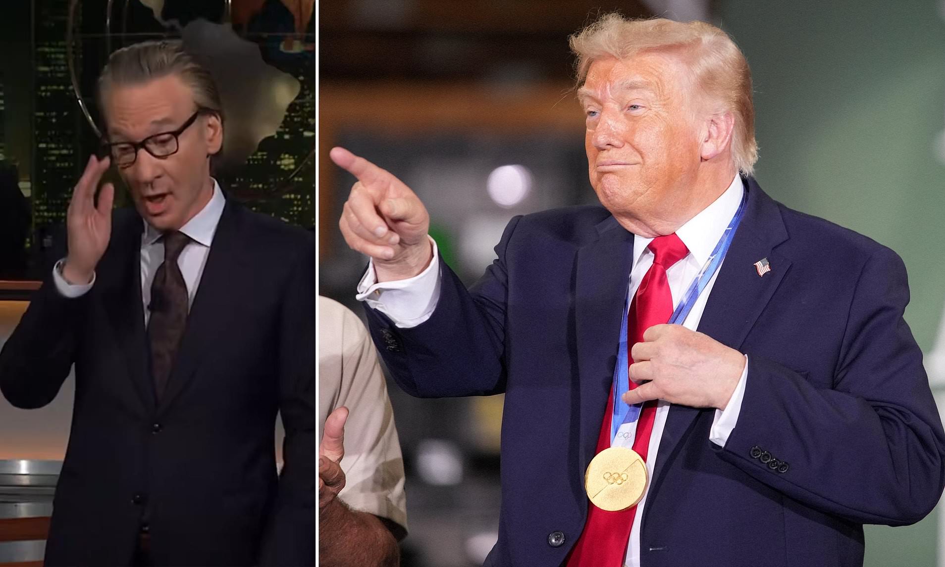 Bill Maher claps back at President Trump over 'low ratings' and 'fake ...