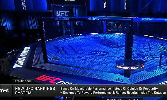UFC announces intention to integrate new rankings format