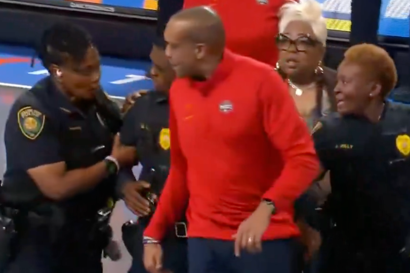 WNBA coach escorted off court by police after meltdown over Angel Reese ...