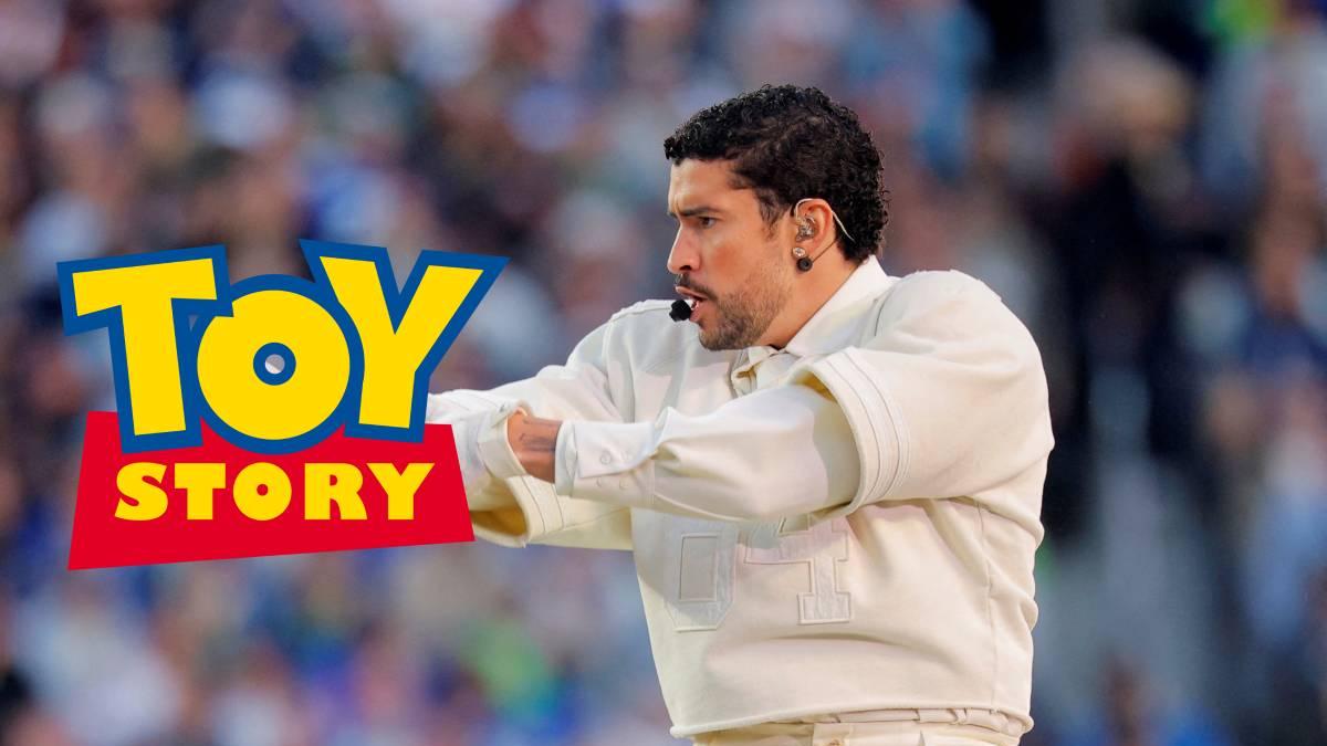 Filtran primera escena de Bad Bunny como juguete en Toy Story 5 | VIDEO