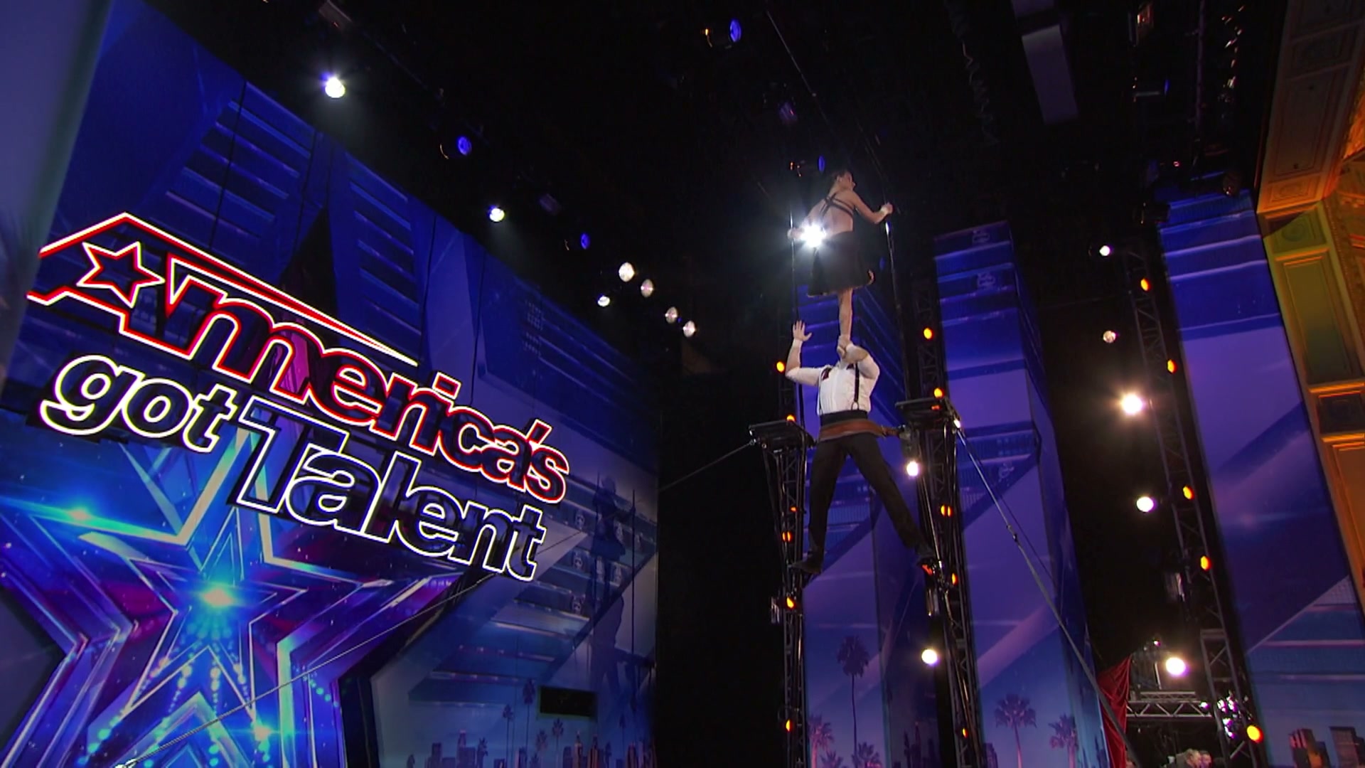 ThroWings: Married Acrobats Perform Dangerous High-Flying Stunts ...