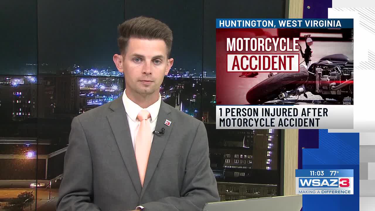 1 person injured after motorcycle accident