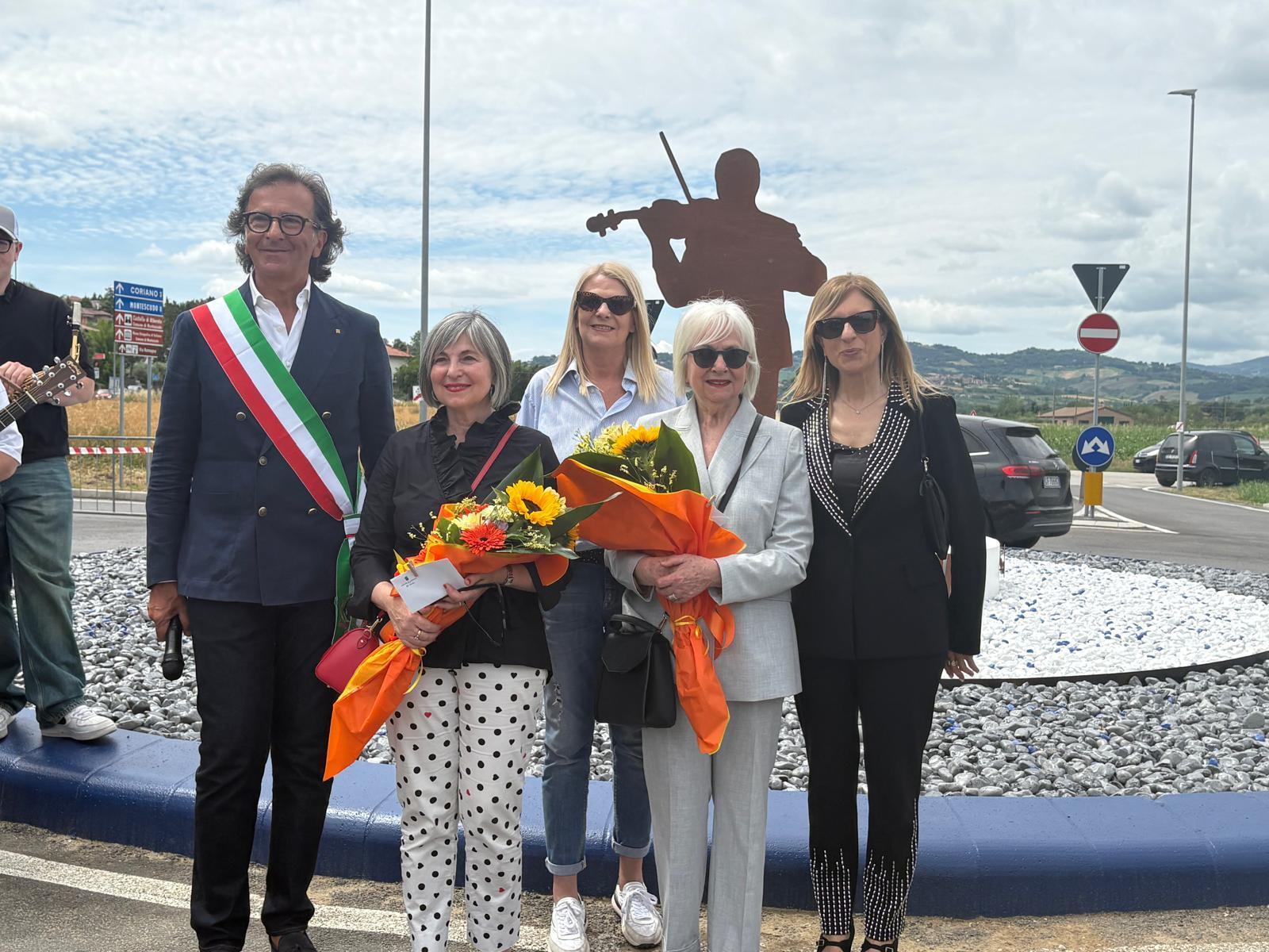 Una rotonda dedicata a Casedei: "Ha lasciato un segno indelebile"