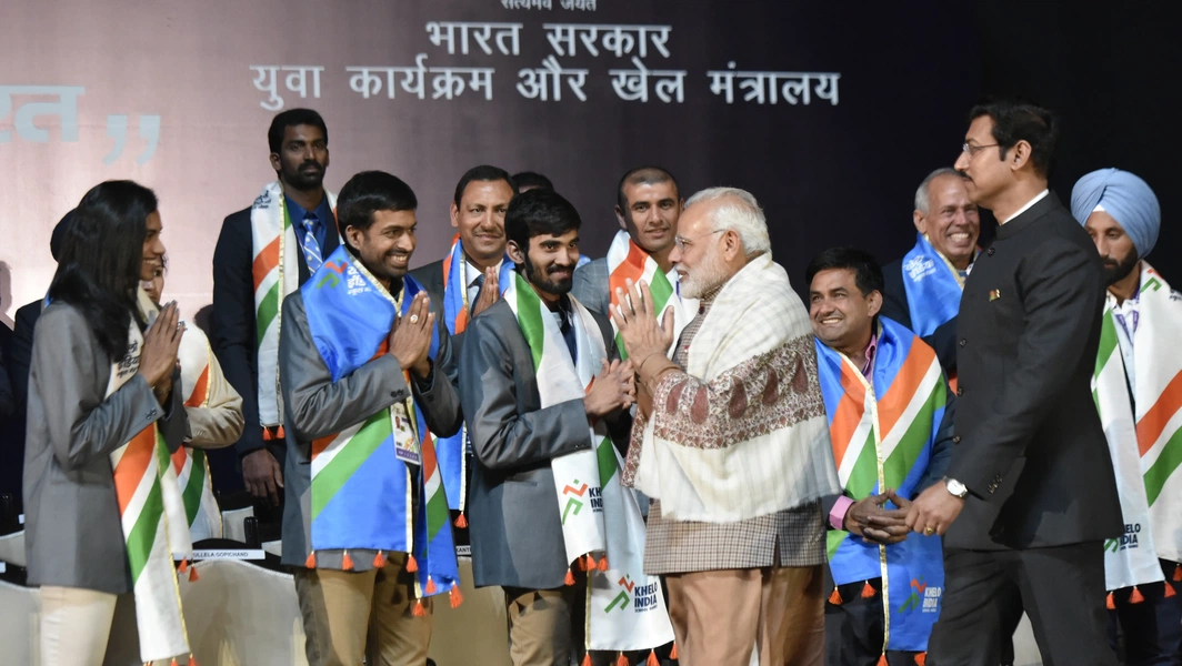 Mandaviya presents decade-long vision to build sports depth