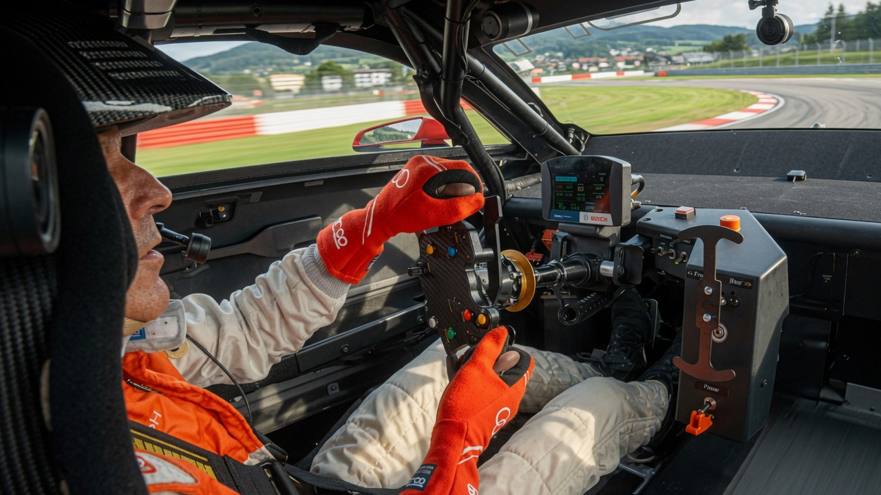 Riding the insane Audi e-tron video game car in reality