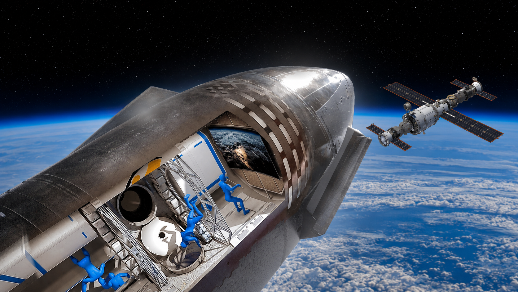 SpaceX revealed Starship to become new NASA space station 2025! Genius ...
