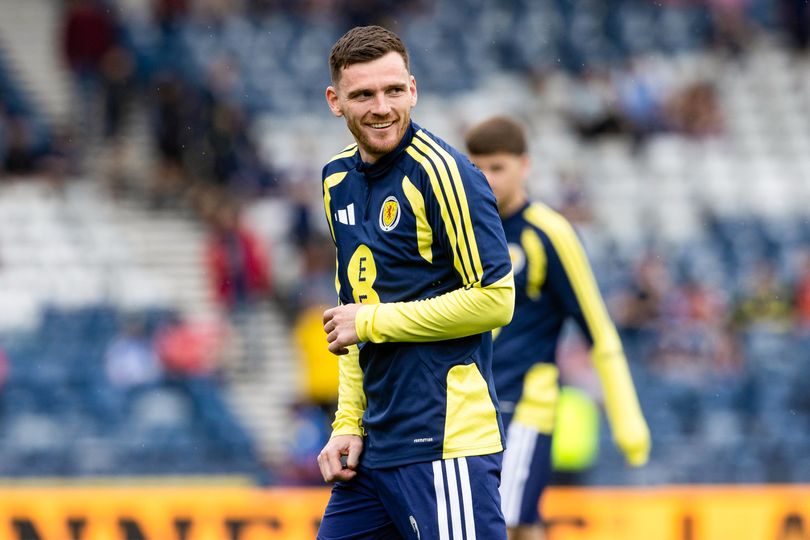 Unseen Andy Robertson Scotland World Cup squad gesture as captain ...