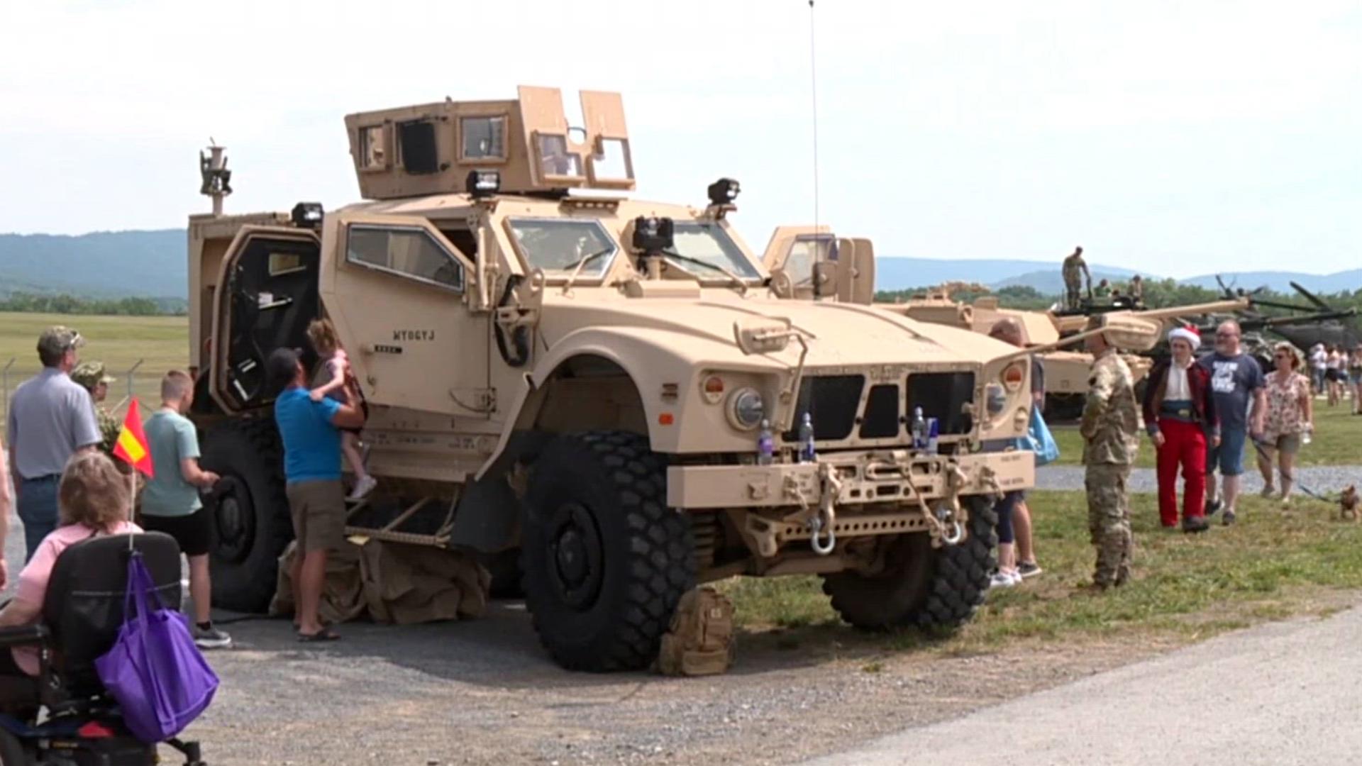 Open house at Fort Indiantown Gap educates public on US National Guard ...