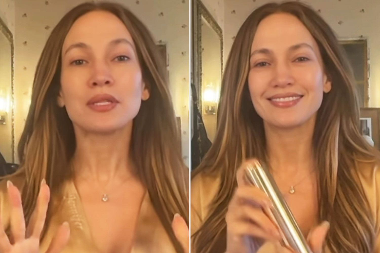 Jennifer Lopez rocks bare-faced look in new video: 'First thing in the ...