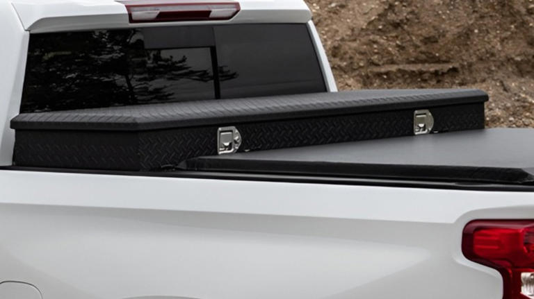 Some tonneau covers will work with tool boxes, but there are downsides too