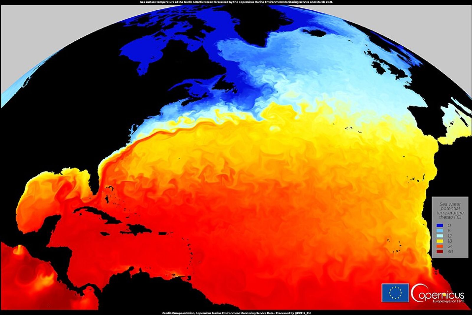 A grande corrente que transporta calor para a Europa prestes a colapsar?