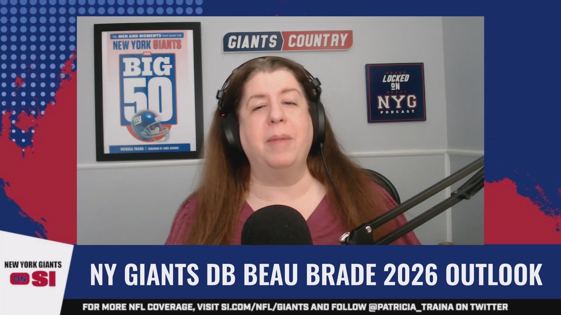 NY Giants DB Beau Brade 2026 outlook