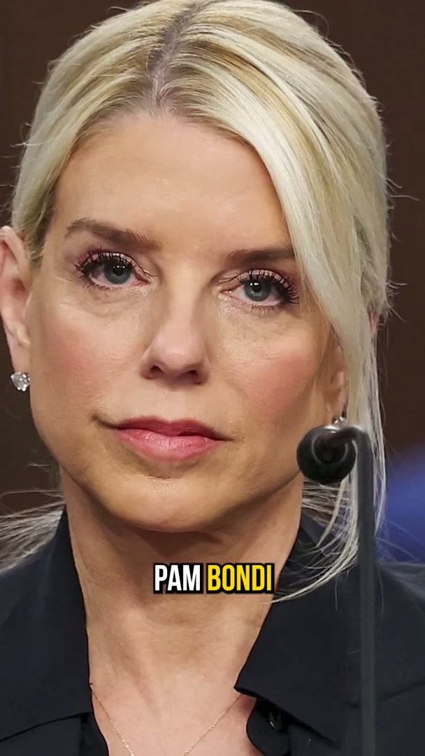 Pam Bondi is not a person of integrity. She supports an evil president ...
