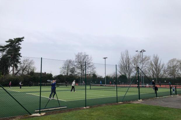 Try your hand at tennis at club's community open day