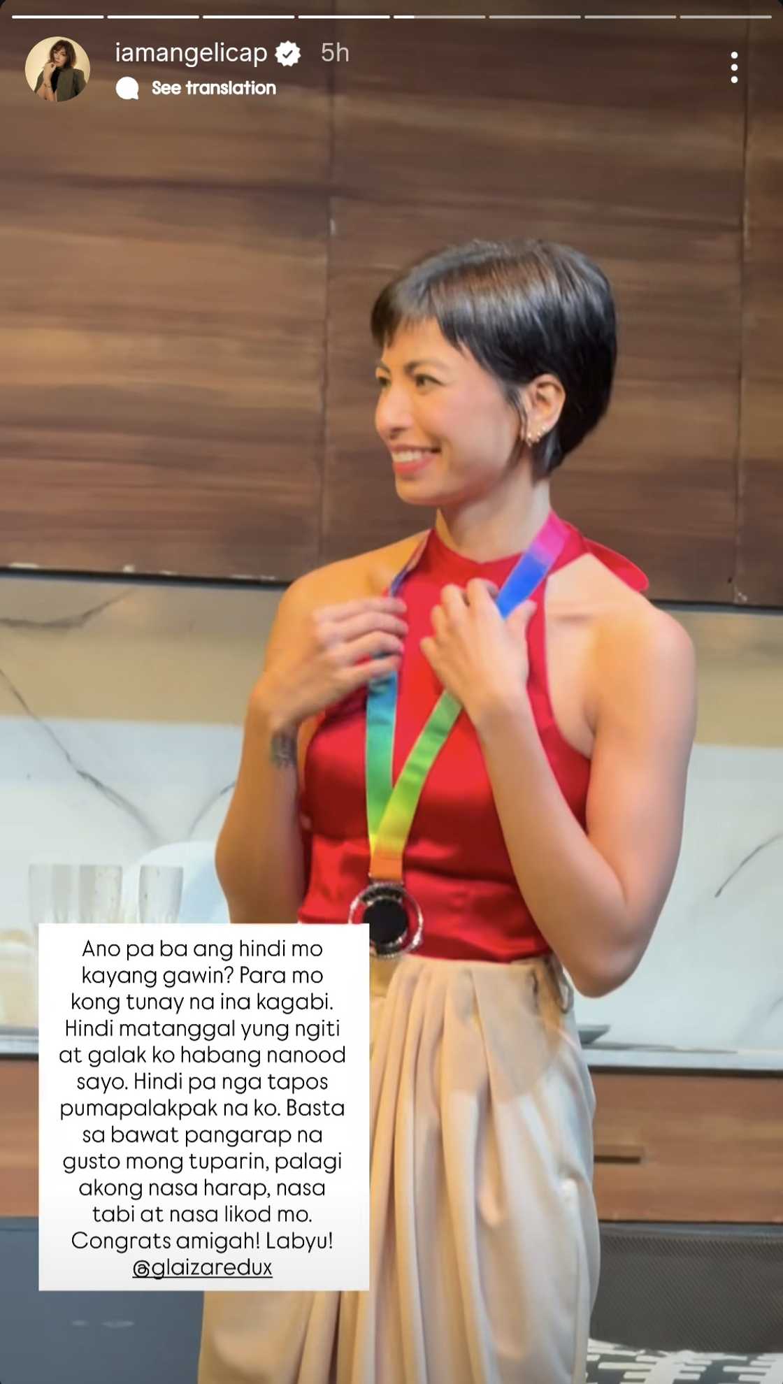 “Para mo kong tunay na ina kagabi”: Angelica Panganiban, proud kay ...
