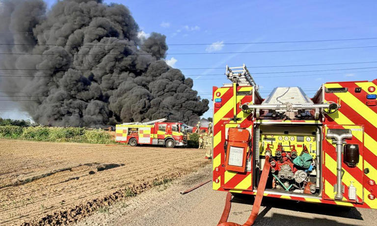 Huge fire that destroyed 36 double-decker buses believed to be arson
