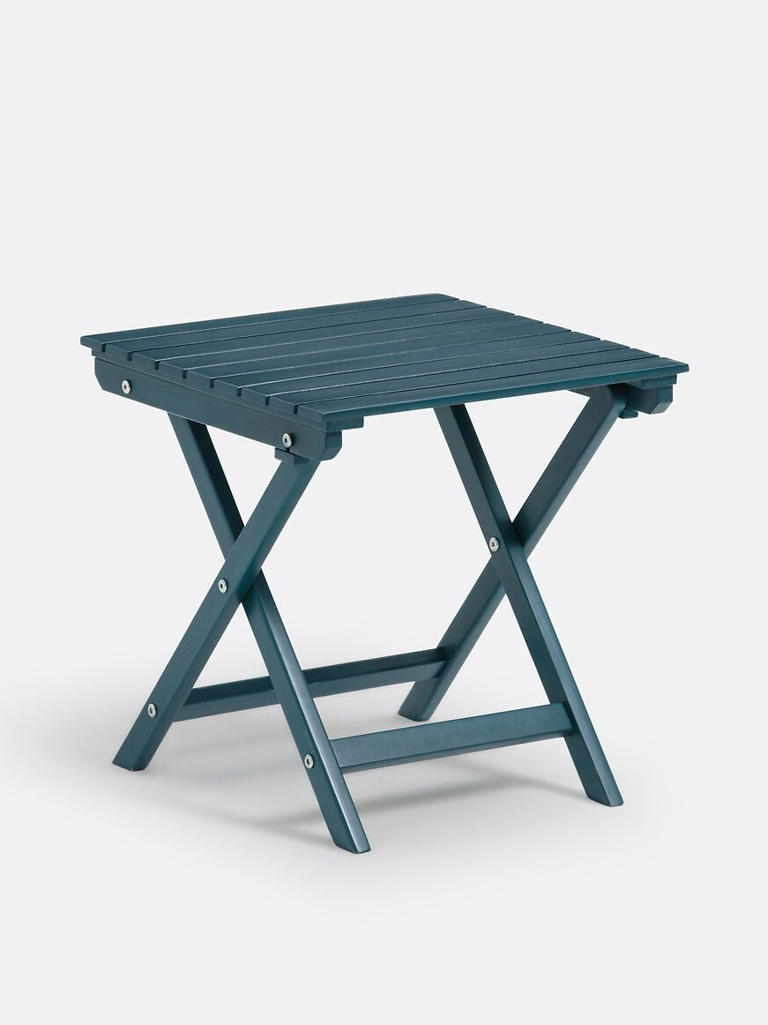 Habitat's folding garden side table can make even the tiniest outdoor ...