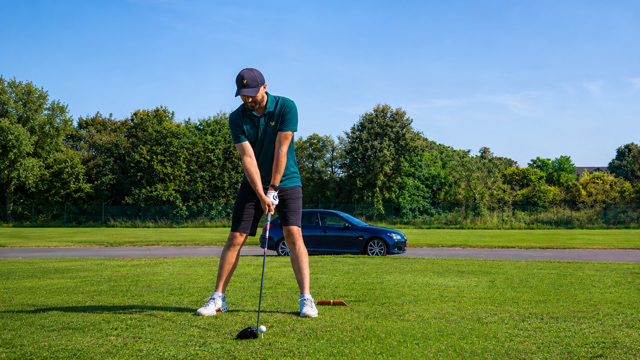 Can Richard Hammond beat a pro golfer?