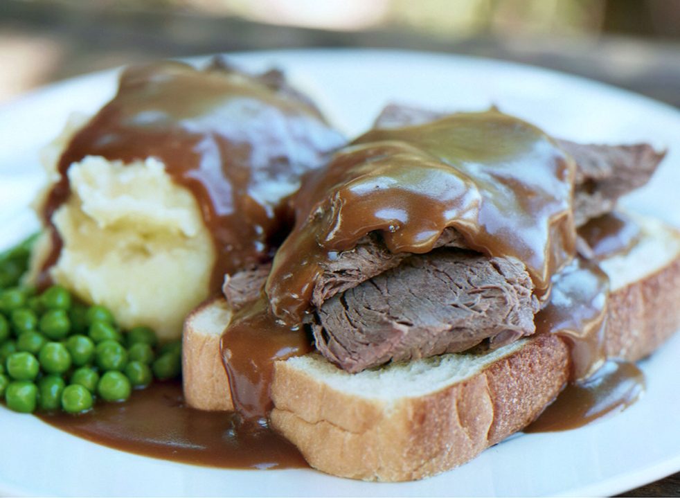 5 restaurant chains with the best open-faced roast beef sandwiches ...
