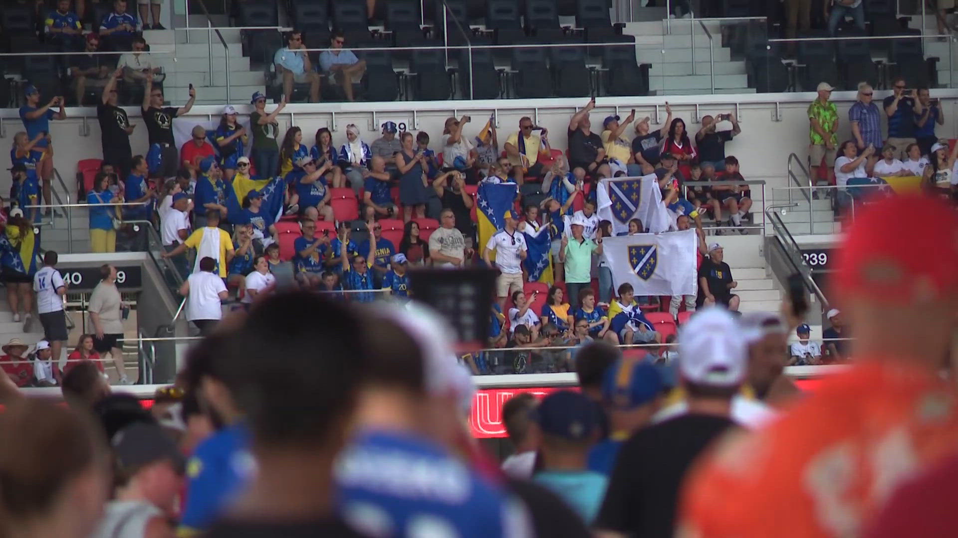 St. Louis Bosnians flood Energizer Park on Saturday ahead of World Cup